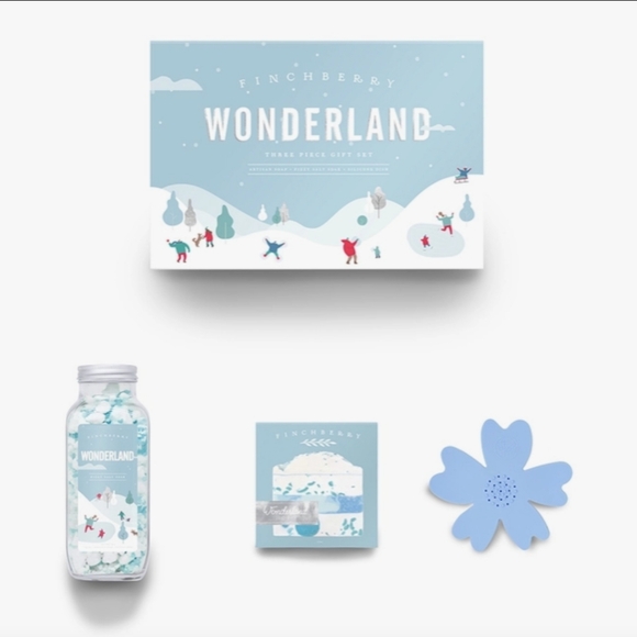 Finchberry | Bath & Body | Finchberry Wonderland 3 Piece Holiday Gift ...